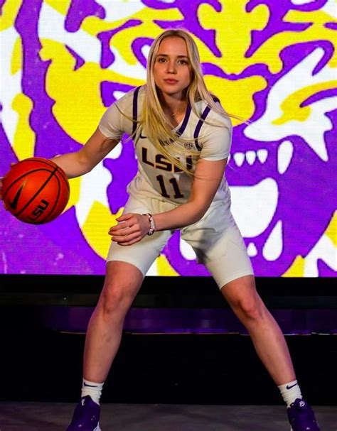Basketball Sensation At Olivia Dunne S LSU Has Almost 800k Followers Of