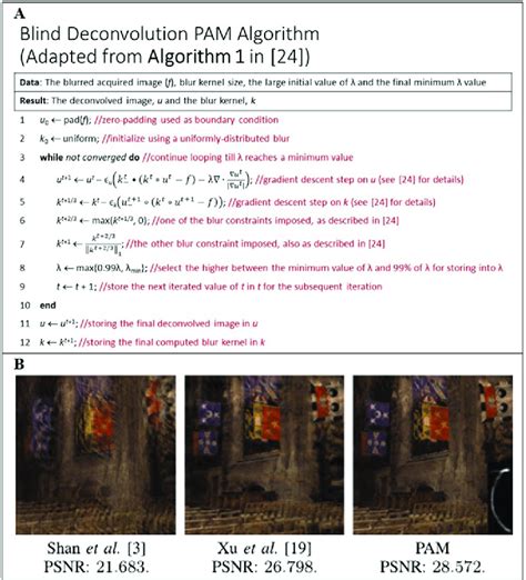 a the algorithm pseudocode describing the iterative procedure of pam b download scientific