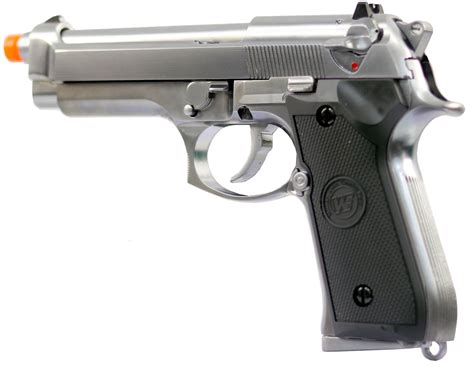 Pistola Airsoft M Gen We Chrome Gbb Mm Full Metal E G Rcio