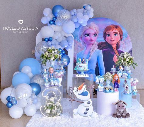 Festa Frozen Ideias de Decoração Dicas e Vídeos de Passo a Passo