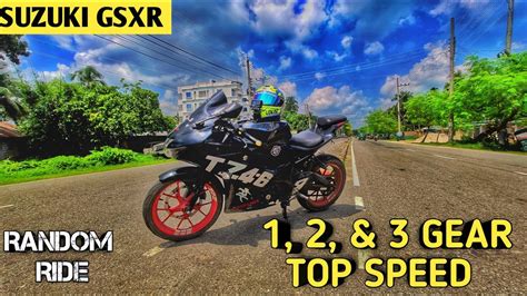Suzuki Gsxr Suzuki St Nd Gear Top Speed Speed Test Top