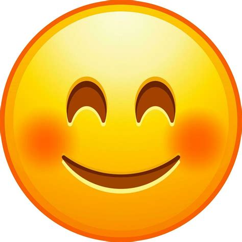 Big Set Of Yellow Emoji Funny Emoticons Faces With Facial Expressions