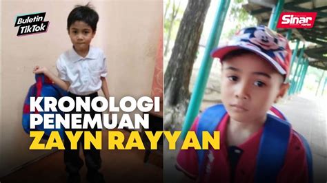 Kronologi Penemuan Zayn Rayyan YouTube