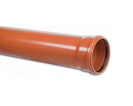 Rura kanalizacji zewnętrznej fi 110x3 2mm 50cm PVC SN8 spieniona