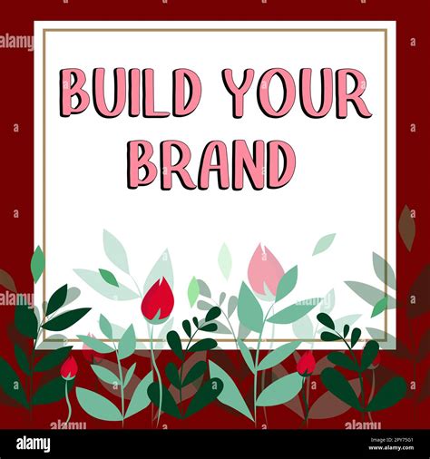 Text Caption Presenting Build Your Brand Business Approach Make A