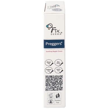 Kem Preggers Soothing Nipple Cream Fixderma hỗ trợ dưỡng ẩm phục hồi