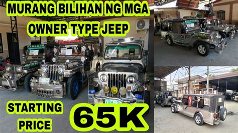 Presyong Pang Masa Bilihan Ng Mga Nd Hand Owner Type Jeep Sa Pampanga