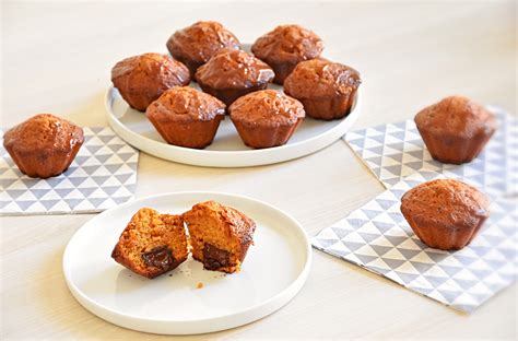 Recette facile de Muffins caramel beurre salé coeur coulant chocolat