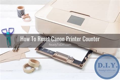 How To Reset Canon Printer Ready To Diy