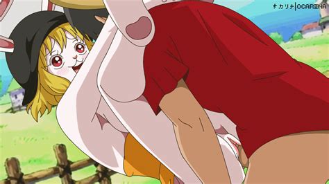 Rule 34 Animated Barefoot Blonde Hair Blush Bouncing Breasts Bunny Ears Carrot One Piece