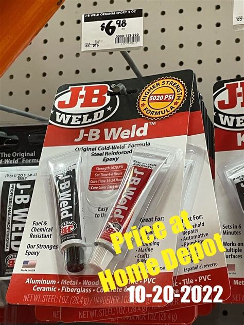 J B Weld 8265S Cold Weld Steel Reinforced Epoxy 2oz Vocabulary Today