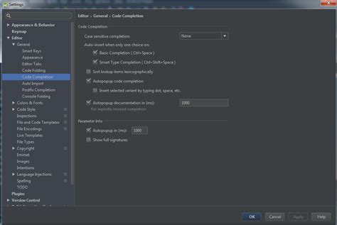 Intellij Idea How To Disable Code Completion In Android Studio