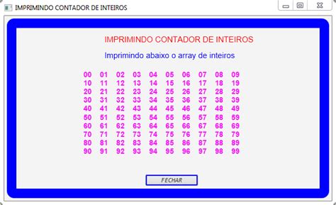 Samuel Lima Programador C C Java Javafx Imprimindo Contador De