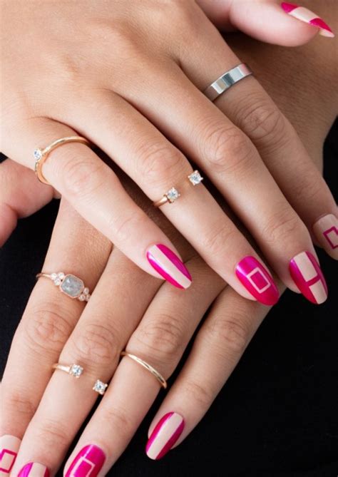 Easy Nail Art Designs Using Household Items Threads