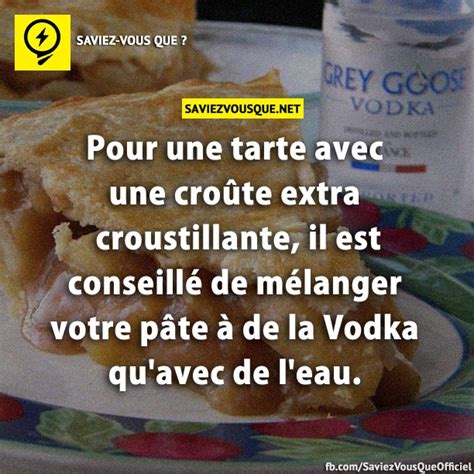 Pour une tarte avec une croûte extra croustillante il est conseillé de