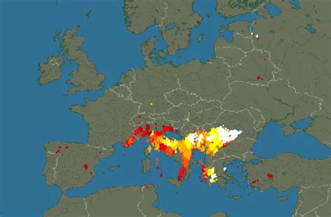 Mapa Burzowa Europy Radar Burz Blitz Czyli Jak Sprawdzic Gdzie Jest