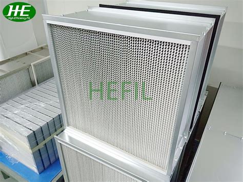 Stainless Steel Frame High Temperature Oven H13 HEPA Air Filters