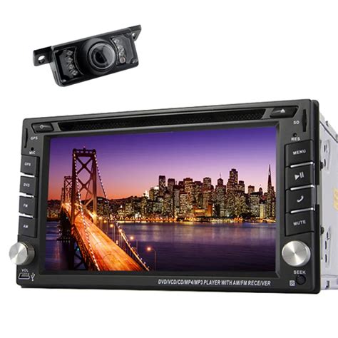 Double Din Car Stereo Head Unit Deck Inch Tft Touch Screen D