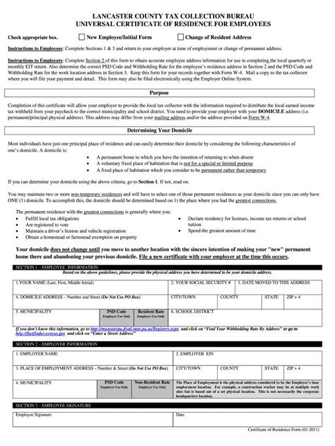 Certificate Of Residency Fill Out Sign Online Dochub