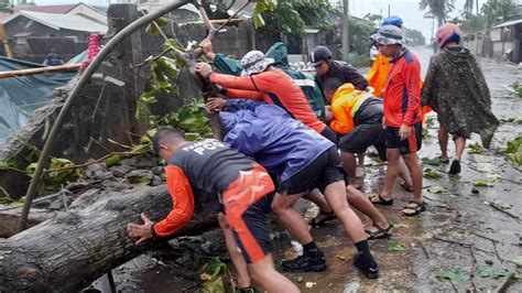 In Pics Typhoon Doksuri Hits Southern Taiwan Expected To Make