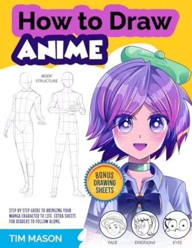 Libro Como Desenhar Anime Guia Passo A Passo Para Dar Vida