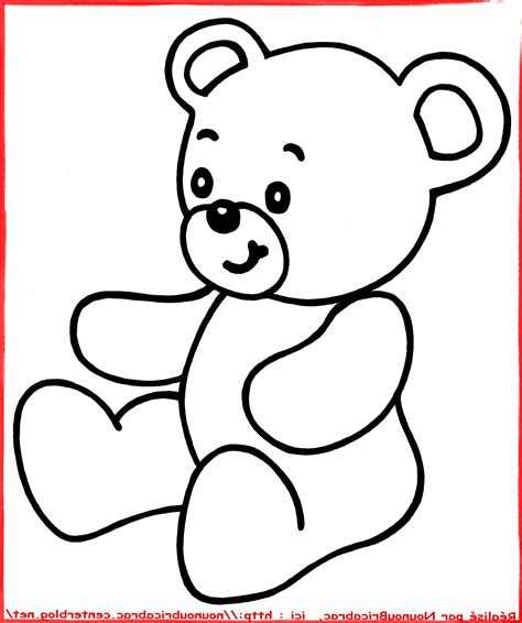 Ourson Coloriage Inspirant Photos Dessin D Ourson 8 Coloriage