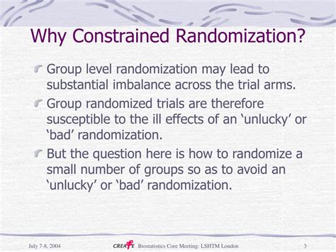 ppt sas macro for constrained randomization balancing covariates in group randomized trials