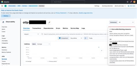 Net Core Elasticsearch And Apm Search Phase Execution Exception