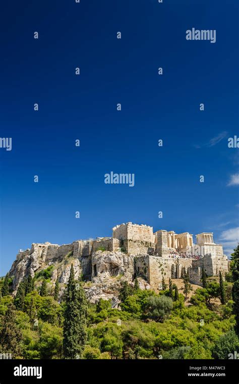 Acropolis Hill Daytime Stock Photo Alamy