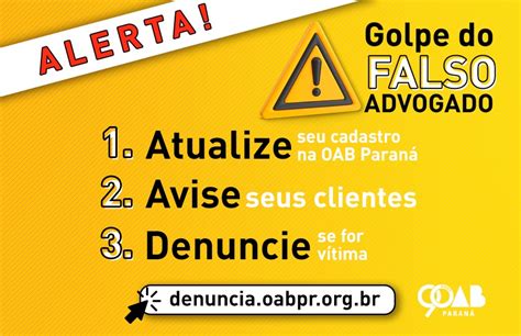 Campanha alerta para golpe do falso advogado no Paraná veja como denunciar