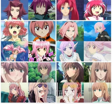 Pink Ish Purple Haired Anime Characters Anime Fan Art 34758186 Fanpop