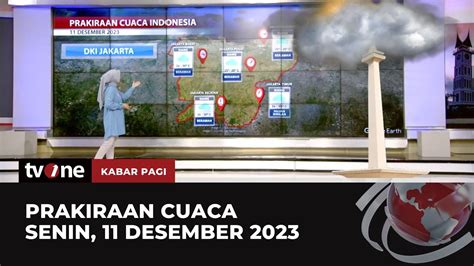 Prakiraan Cuaca Sejumlah Kota Di Indonesia Kabar Pagi TvOne YouTube