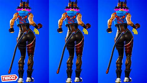 New Fortnite Renegade Lynx Skin Party Hips 1 Hour Version Thicc