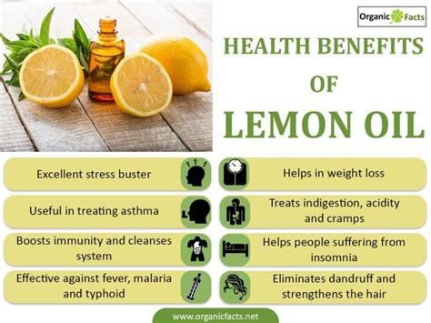 10 Amazing Benefits Of Lemon Oil Organic Facts