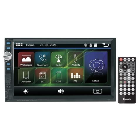 Roadstar RD7200 7 Bluetooth Lu Double Din Teyp