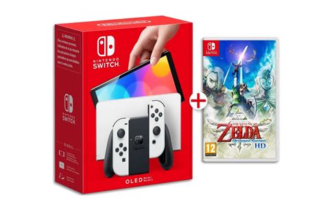 La Nintendo Switch OLED et The Legend of Zelda Skyward Sword HD est à