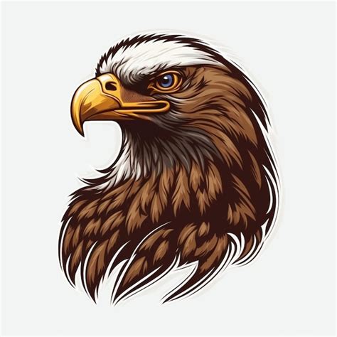 Premium Photo Cool Eagle Logo Vector Illustration