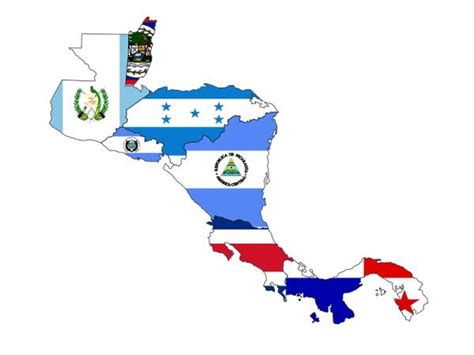 Mapa Del Caribe Y America Central Y Sus Capitales