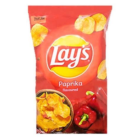 Lays Paprika Chips 140g SaveCo Online Ltd Potato Crisps Snack Recipes