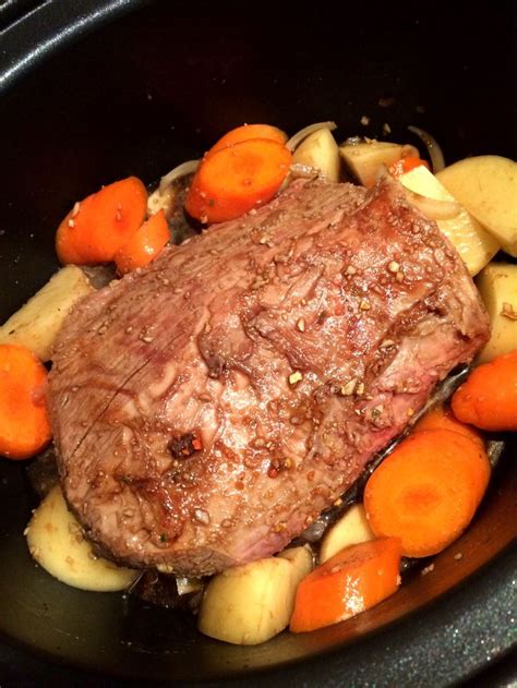 Slow Cooked Balsamic Glazed Beef Eye Round Roast Eye Round Roast