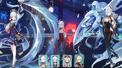 Genshin Impact Vs Shenhe Ayaka Mono Cryo Team Vs