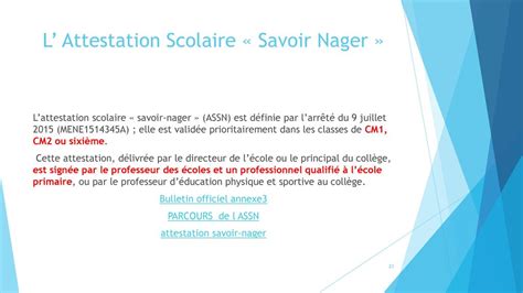 Premier Et Second Degr S Enseignement De La Natation Ppt T L Charger