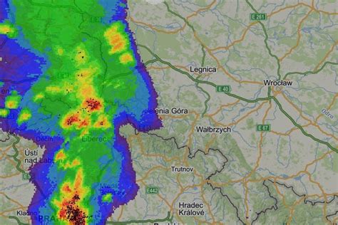 Gdzie jest burza teraz Radar pogodowy Nadciąga niż Hans Burza dziś