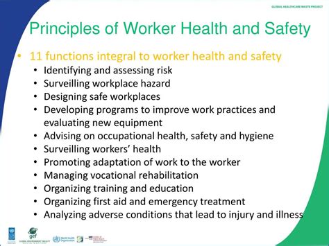 PPT MODULE 6 Occupational Health And Safety PowerPoint Presentation