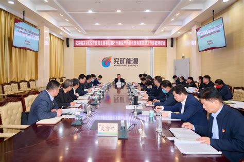 兖矿能源机关召开2022年度党支部书记履行全面从严治党责任和抓党建工作述职评议会 矿道网