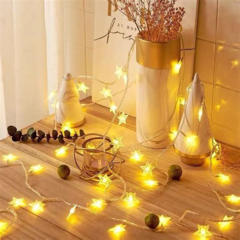 3m 20 LED Stern Lichterkette USB 8 Lichtmodi Kaufland De