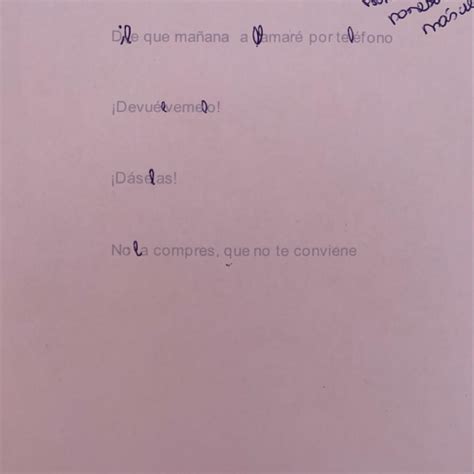 En Las Siguientes Oraciones Subraya Los Pronombres Brainly Lat