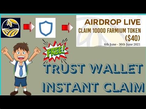 Trust Wallet Farmium Token Instant Claim Trust Wallet New Airdrop