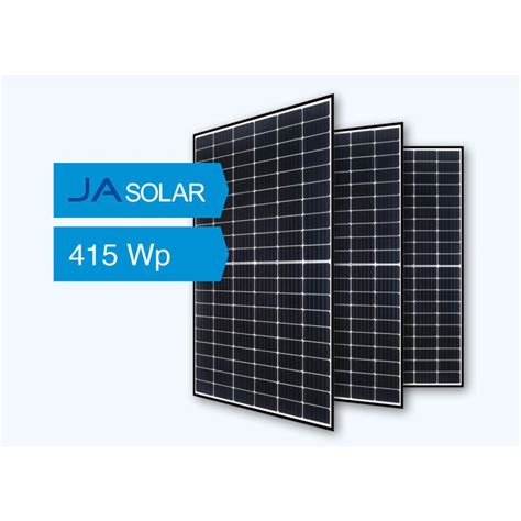 Photovoltaik Modul JA Solar JAM54S30 415 MR 415 Watt Schwarzer Rahmen