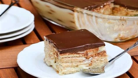 Pavê de bolacha de maizena Magia dos Aromas